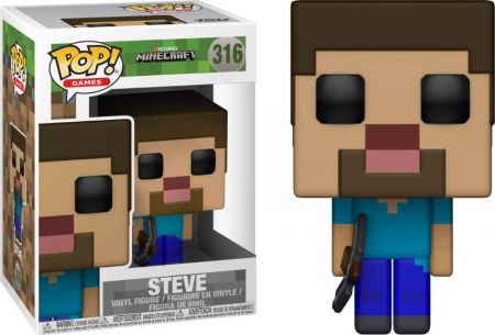 Funko Pop Minecraft - Steve #316 – Loja Toys Collections